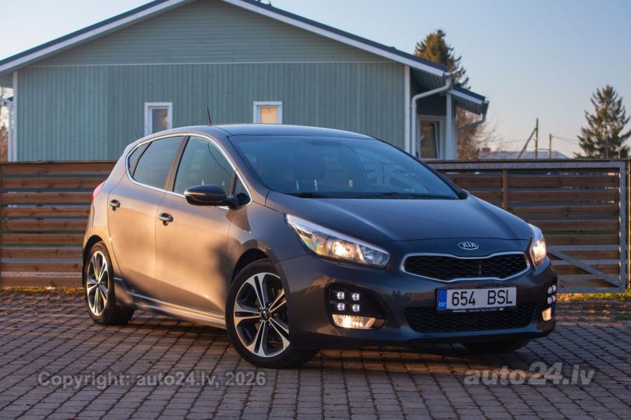 Grey Kia Ceed 2017 in Tallinn, with an engine capacity of 1.60 L and mileage of 155 thousand km for 8500 €, photo 7 on AUTOMOTO.COM.LV