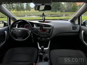 Grey Kia Ceed 2017 in Riga, with an engine capacity of 1.40 L and mileage of 120 thousand km for 5950 €, photo 13 on AUTOMOTO.COM.LV