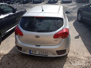 Grey Kia Ceed 2017 in Jurmala, with an engine capacity of 1.40 L and mileage of 157 thousand km for 6950 €, photo 5 on AUTOMOTO.COM.LV