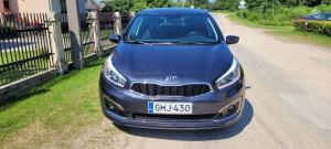 Grey Kia Ceed 2017 in Plunge, with an engine capacity of 1.60 L and mileage of 147 thousand km for 7400 €, photo 5 on AUTOMOTO.COM.LV
