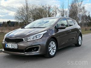 Pelēks Kia Ceed 2017 Rīga, ar dzinēja tilpumu 1.60 L un nobraukumu 86 tūkst. km par 7700 €, foto 7 vietnē AUTOMOTO.COM.LV