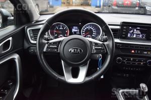 Grey Kia Ceed 2018 in Riga, with an engine capacity of 1.60 L and mileage of 96 thousand km for 9100 €, photo 10 on AUTOMOTO.COM.LV