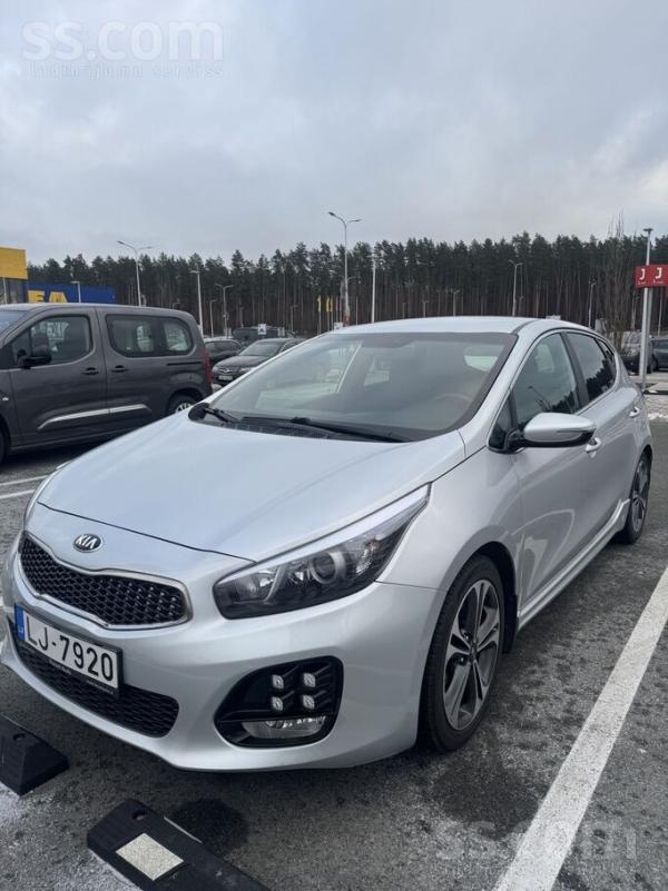 Pelēks Kia Ceed 2018 Rīga, ar dzinēja tilpumu 1.60 L un nobraukumu 135 tūkst. km par 8850 €, foto 1 vietnē AUTOMOTO.COM.LV