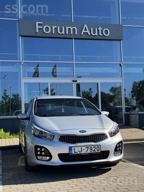 Pelēks Kia Ceed 2018 Rīga, ar dzinēja tilpumu 1.60 L un nobraukumu 137 tūkst. km par 9500 €, foto 1 vietnē AUTOMOTO.COM.LV