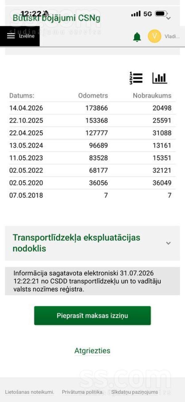 Grey Kia Ceed 2018 in Riga, with an engine capacity of 1.60 L and mileage of 186 thousand km for 6499 €, photo 7 on AUTOMOTO.COM.LV