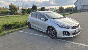 Pelēks Kia Ceed 2018 Rīga, ar dzinēja tilpumu 1.60 L un nobraukumu 126 tūkst. km par 10500 €, foto  vietnē AUTOMOTO.COM.LV