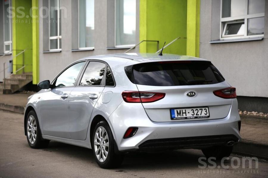 Grey Kia Ceed 2019 in Riga, with an engine capacity of 1.60 L and mileage of 180 thousand km for 7995 €, photo 7 on AUTOMOTO.COM.LV