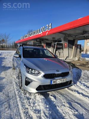 Grey Kia Ceed 2019 in Jelgava, with an engine capacity of 1.60 L and mileage of 141 thousand km for 8600 €, photo  on AUTOMOTO.COM.LV