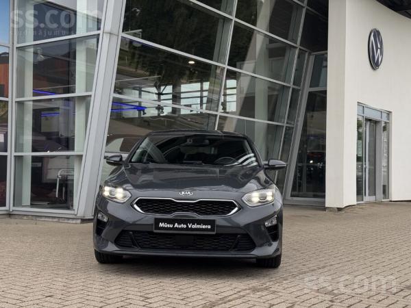 Grey Kia Ceed 2019 in Valmiera, with an engine capacity of 1.40 L and mileage of 90 thousand km for 14200 €, photo 2 on AUTOMOTO.COM.LV