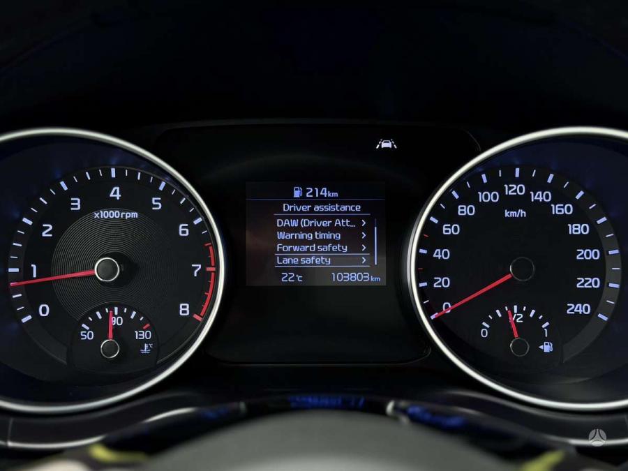 Pelēks Kia Ceed 2019 Viļņa, ar dzinēja tilpumu 1.37 L un nobraukumu 104 tūkst. km par 10900 €, foto 28 vietnē AUTOMOTO.COM.LV