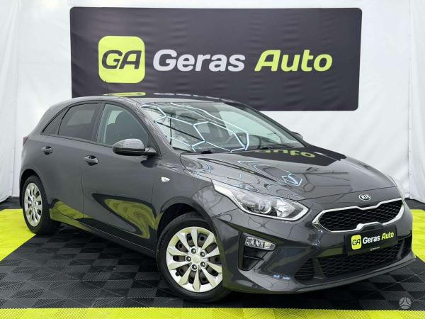 Grey Kia Ceed 2019 in Vilnius, with an engine capacity of 1.37 L and mileage of 104 thousand km for 10900 €, photo 5 on AUTOMOTO.COM.LV