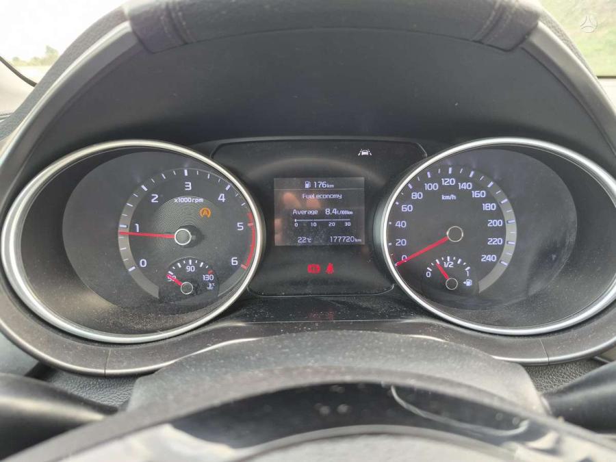 Pelēks Kia Ceed 2019 Kauņa, ar dzinēja tilpumu 1.60 L un nobraukumu 178 tūkst. km par 6800 €, foto 12 vietnē AUTOMOTO.COM.LV
