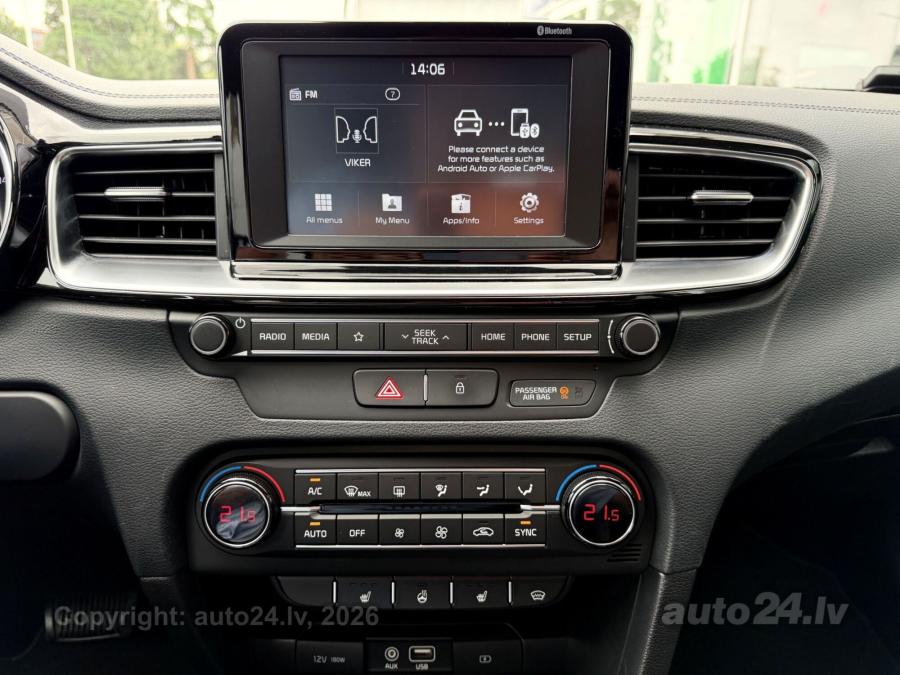 Pelēks Kia Ceed 2019 Tallina, ar dzinēja tilpumu 1.40 L un nobraukumu 174 tūkst. km par 11900 €, foto 9 vietnē AUTOMOTO.COM.LV