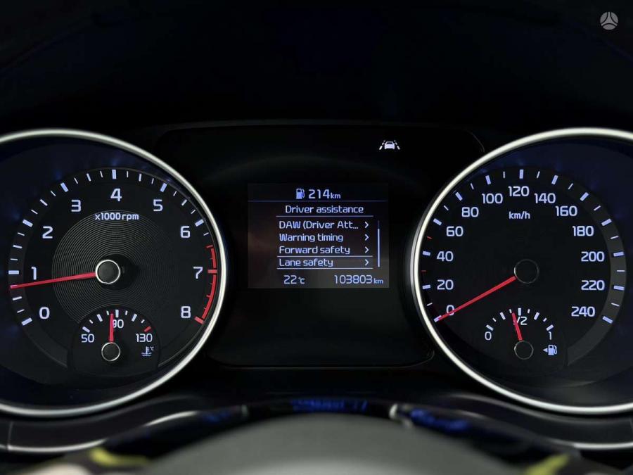 Pelēks Kia Ceed 2019 Viļņa, ar dzinēja tilpumu 1.37 L un nobraukumu 104 tūkst. km par 10450 €, foto 28 vietnē AUTOMOTO.COM.LV