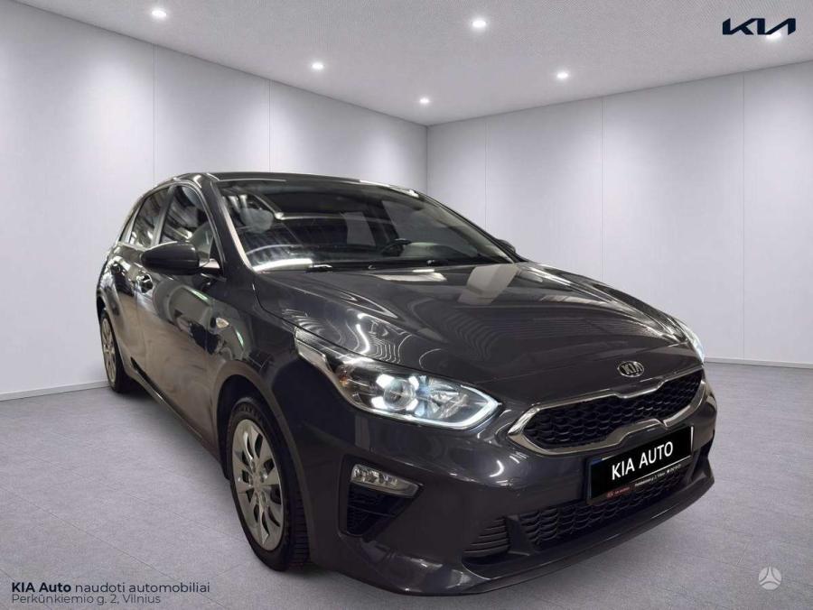 Grey Kia Ceed 2020 in Vilnius, with an engine capacity of 1.00 L and mileage of 76 thousand km for 9900 €, photo 22 on AUTOMOTO.COM.LV