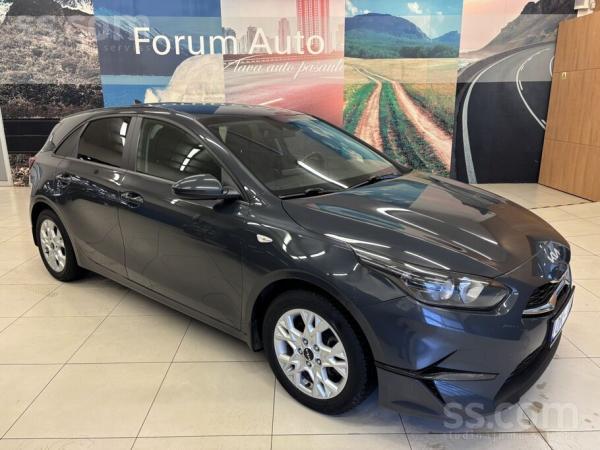 Grey Kia Ceed 2021 in Riga, with an engine capacity of 1.50 L and mileage of 100 thousand km for 14300 €, photo 1 on AUTOMOTO.COM.LV