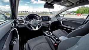 Grey Kia Ceed 2021 in Vilnius, with an engine capacity of 1.35 L and mileage of 165 thousand km for 11990 €, photo 14 on AUTOMOTO.COM.LV