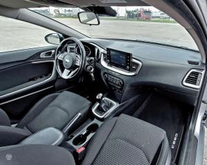 Grey Kia Ceed 2021 in Vilnius, with an engine capacity of 1.35 L and mileage of 165 thousand km for 11990 €, photo 20 on AUTOMOTO.COM.LV