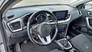 Grey Kia Ceed 2021 in Vilnius, with an engine capacity of 1.35 L and mileage of 165 thousand km for 11990 €, photo 24 on AUTOMOTO.COM.LV
