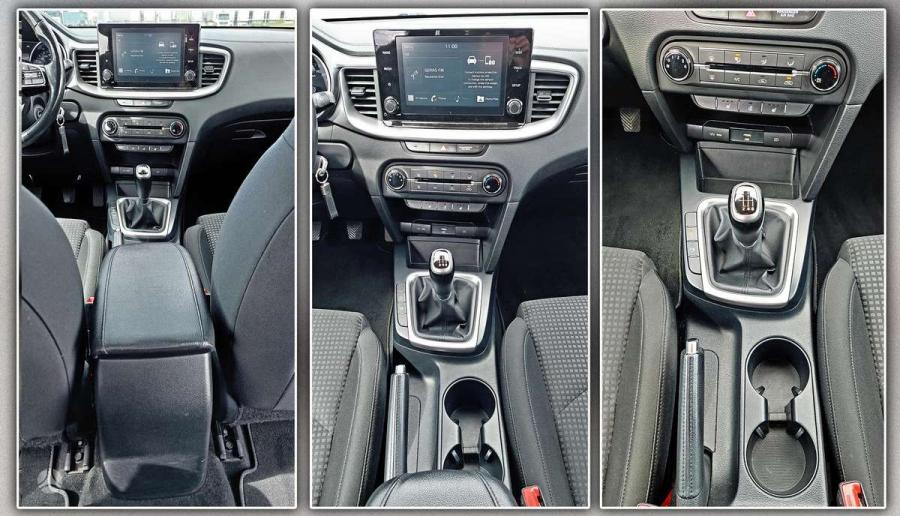 Grey Kia Ceed 2021 in Vilnius, with an engine capacity of 1.35 L and mileage of 165 thousand km for 11990 €, photo 28 on AUTOMOTO.COM.LV