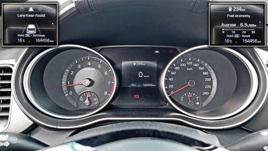 Grey Kia Ceed 2021 in Vilnius, with an engine capacity of 1.35 L and mileage of 165 thousand km for 11990 €, photo 32 on AUTOMOTO.COM.LV