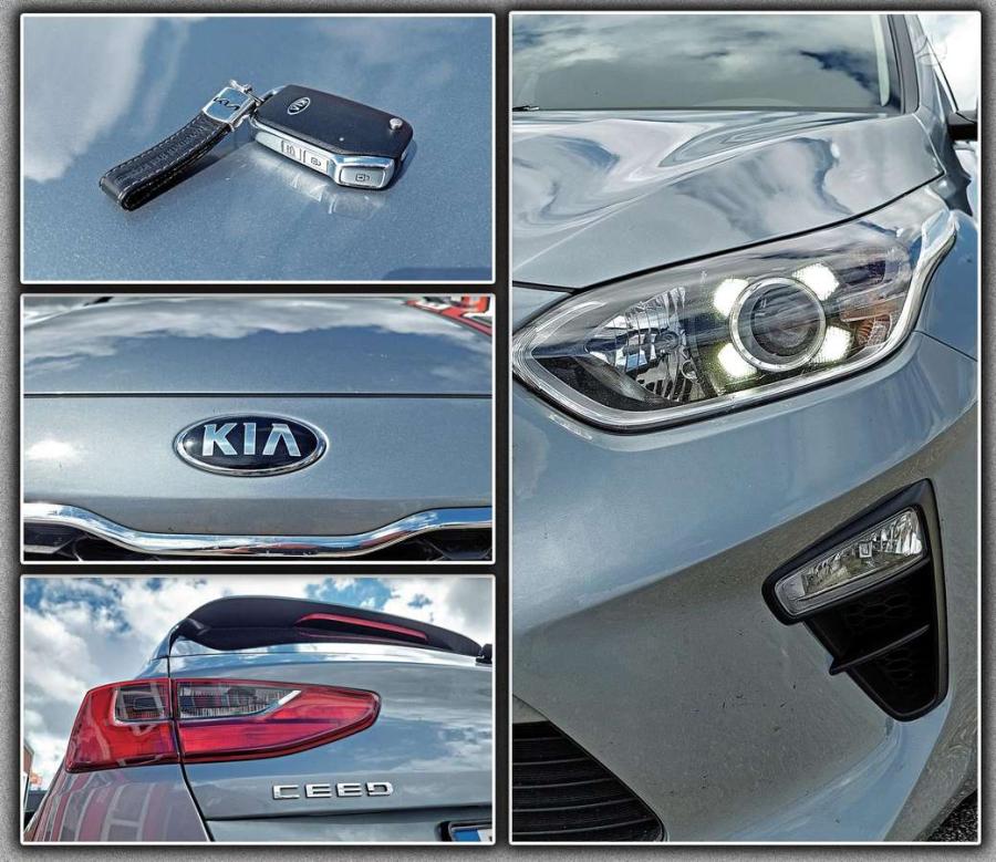 Grey Kia Ceed 2021 in Vilnius, with an engine capacity of 1.35 L and mileage of 165 thousand km for 11990 €, photo 38 on AUTOMOTO.COM.LV