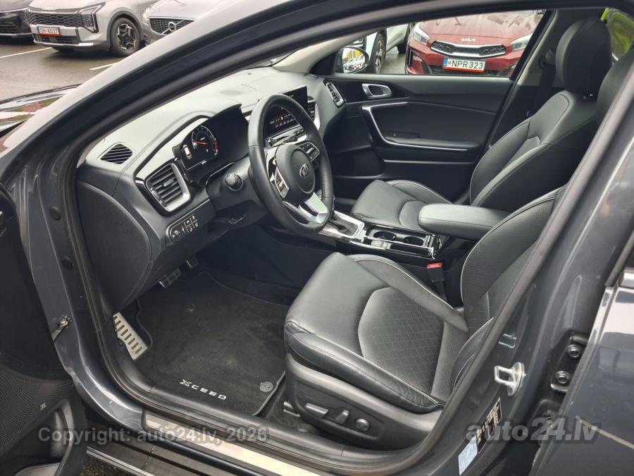 Grey Kia Ceed 2021 in Tallinn, with an engine capacity of 1.50 L and mileage of 62 thousand km for 18900 €, photo 10 on AUTOMOTO.COM.LV