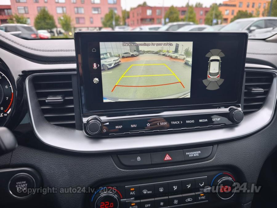 Grey Kia Ceed 2021 in Tallinn, with an engine capacity of 1.50 L and mileage of 62 thousand km for 18900 €, photo 14 on AUTOMOTO.COM.LV