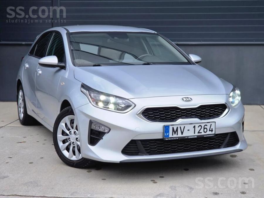 Grey Kia Ceed 2021 in Riga, with an engine capacity of 1.60 L and mileage of 152 thousand km for 9600 €, photo 1 on AUTOMOTO.COM.LV