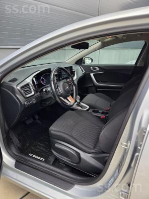 Grey Kia Ceed 2021 in Riga, with an engine capacity of 1.60 L and mileage of 152 thousand km for 9600 €, photo 25 on AUTOMOTO.COM.LV