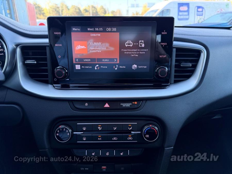 Pelēks Kia Ceed 2022 Tallina, ar dzinēja tilpumu 1.50 L un nobraukumu 68 tūkst. km par 14900 €, foto 9 vietnē AUTOMOTO.COM.LV