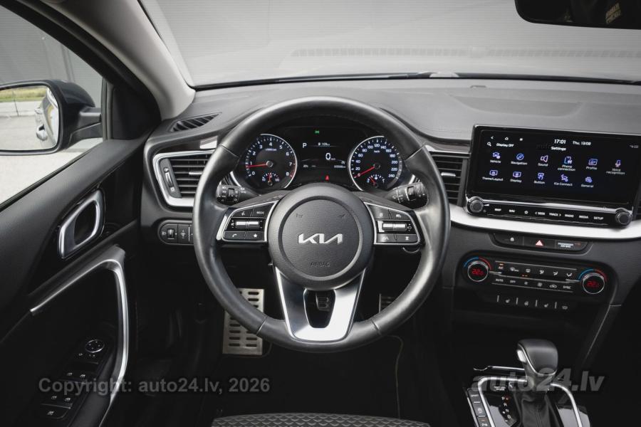 Grey Kia Ceed 2022 in Tartu, with an engine capacity of 1.50 L and mileage of 64 thousand km for 21900 €, photo 11 on AUTOMOTO.COM.LV