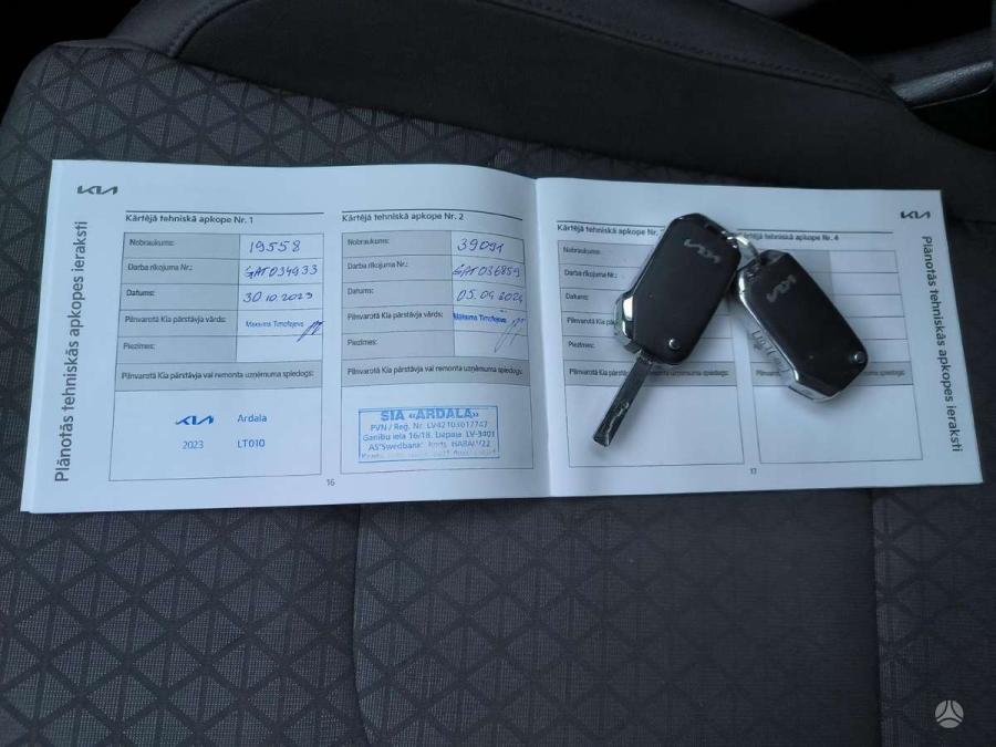 Grey Kia Ceed 2023 in Siauliai, with an engine capacity of 1.60 L and mileage of 56 thousand km for 8100 €, photo 34 on AUTOMOTO.COM.LV