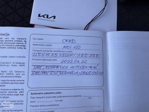 Серый Киа Сид 2023 в Авиженяй, объемом двигателя 1.50 л и пробегом 68 тыс. км за 17500 €, фото 27 на AUTOMOTO.COM.LV