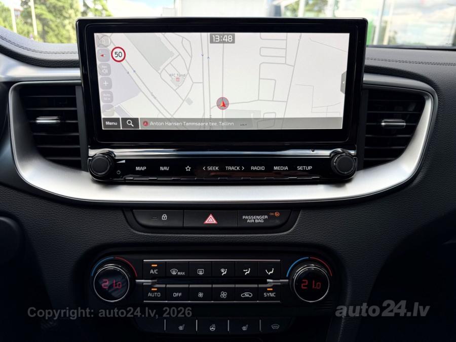 Pelēks Kia Ceed 2024 Tallina, ar dzinēja tilpumu 1.50 L un nobraukumu 29 tūkst. km par 16900 €, foto 9 vietnē AUTOMOTO.COM.LV