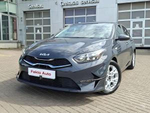 Grey Kia Ceed 2024 in Vilnius, with an engine capacity of 1.48 L and mileage of 25 thousand km for 19250 €, photo  on AUTOMOTO.COM.LV