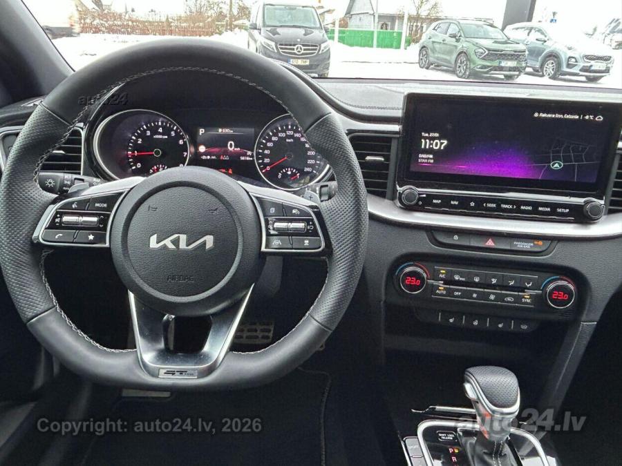 Pelēks Kia Ceed 2025 Rakvere, ar dzinēja tilpumu 1.50 L un nobraukumu 6 tūkst. km par 27990 €, foto 14 vietnē AUTOMOTO.COM.LV
