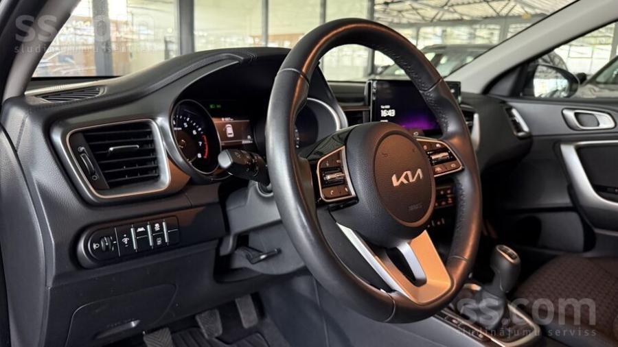 Grey Kia Ceed 2025 in Riga, with an engine capacity of 1.50 L and mileage of 26 thousand km for 18500 €, photo 20 on AUTOMOTO.COM.LV