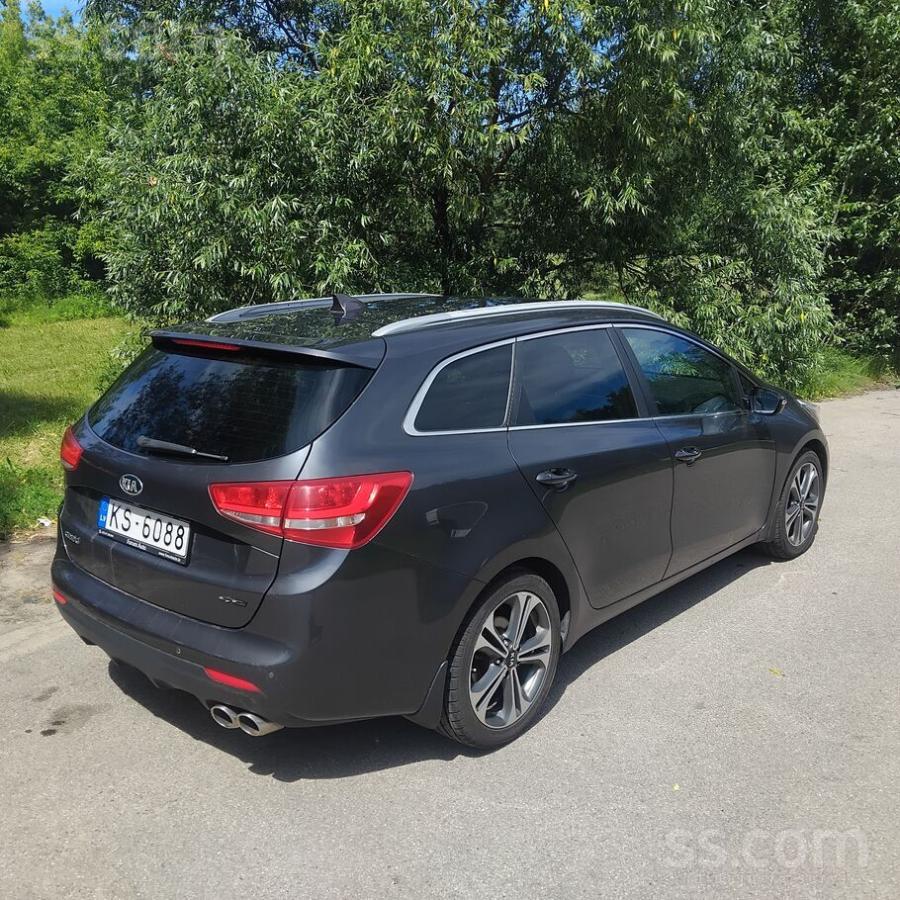 Grey Kia Ceed 2017 in Riga, with an engine capacity of 1.60 L and mileage of 166 thousand km for 7200 €, photo 5 on AUTOMOTO.COM.LV