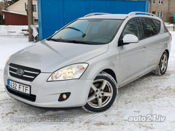 Grey Kia Ceed 2008 in Tartu, with an engine capacity of 1.60 L and mileage of 278 thousand km for 1999 €, photo 1 on AUTOMOTO.COM.LV