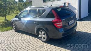 Grey Kia Ceed 2009 in Riga, with an engine capacity of 1.60 L and mileage of 361 thousand km for 950 €, photo 4 on AUTOMOTO.COM.LV