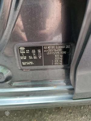 Grey Kia Ceed 2009 in Vilnius, with an engine capacity of 1.40 L and mileage of 179 thousand km for 3100 €, photo 7 on AUTOMOTO.COM.LV