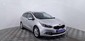 Grey Kia Ceed 2014 in Vilnius, with an engine capacity of 1.59 L and mileage of 244 thousand km for 7499 €, photo  on AUTOMOTO.COM.LV