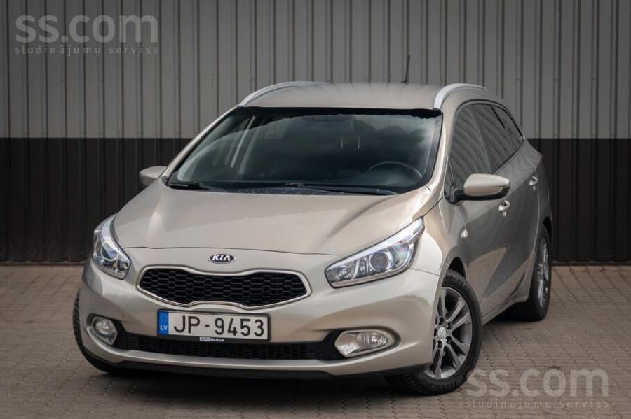 Grey Kia Ceed 2014 in Talsi, with an engine capacity of 1.60 L and mileage of 214 thousand km for 4950 €, photo 4 on AUTOMOTO.COM.LV