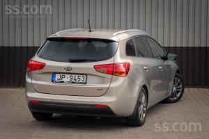 Grey Kia Ceed 2014 in Talsi, with an engine capacity of 1.60 L and mileage of 214 thousand km for 4950 €, photo 8 on AUTOMOTO.COM.LV