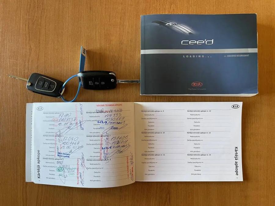 Серый Киа Сид 2014 в Талси, объемом двигателя 1.60 л и пробегом 171 тыс. км за 4600 €, фото 26 на AUTOMOTO.COM.LV