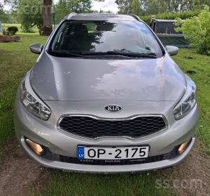 Pelēks Kia Ceed 2014 Jelgava, ar dzinēja tilpumu 1.60 L un nobraukumu 218 tūkst. km par 3200 €, foto  vietnē AUTOMOTO.COM.LV