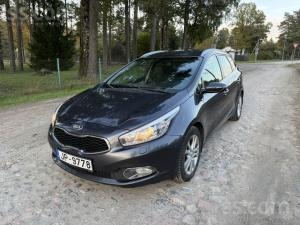Grey Kia Ceed 2014 in Riga, with an engine capacity of 1.60 L and mileage of 360 thousand km for 4000 €, photo  on AUTOMOTO.COM.LV