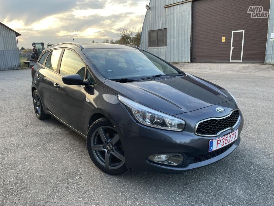 Pelēks Kia Ceed 2014 Šakiai, ar dzinēja tilpumu 1.60 L un nobraukumu 244 tūkst. km par 2999 €, foto 1 vietnē AUTOMOTO.COM.LV