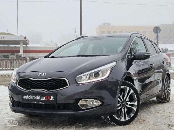 Grey Kia Ceed 2015 in Siauliai, with an engine capacity of 1.60 L and mileage of 221 thousand km for 6250 €, photo 1 on AUTOMOTO.COM.LV